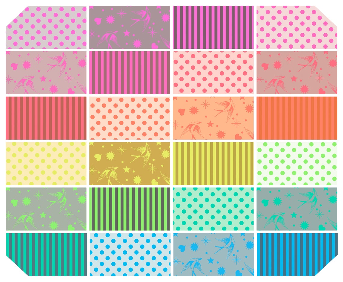 Tula Pink - Star Cluster Quilt Kit - Everglow & Neon True Colors - Etsy
