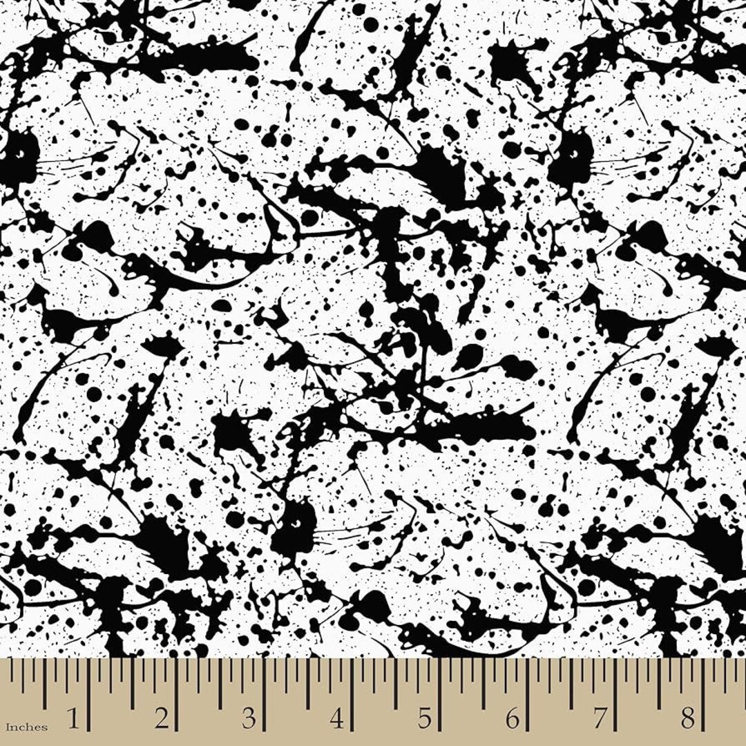 Spring Creative Hipster Splatter BW - Etsy