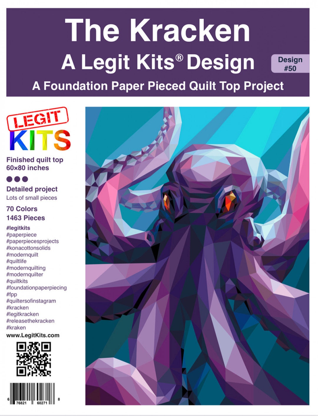 Legit Kits - the Kracken Pattern or Kit! - Custom Cut - 70 Different ...