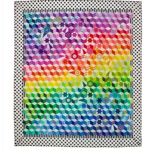 Tula Pink's - Tumbling Cosmos Quilt Pattern, Paper Pieces, and or ...