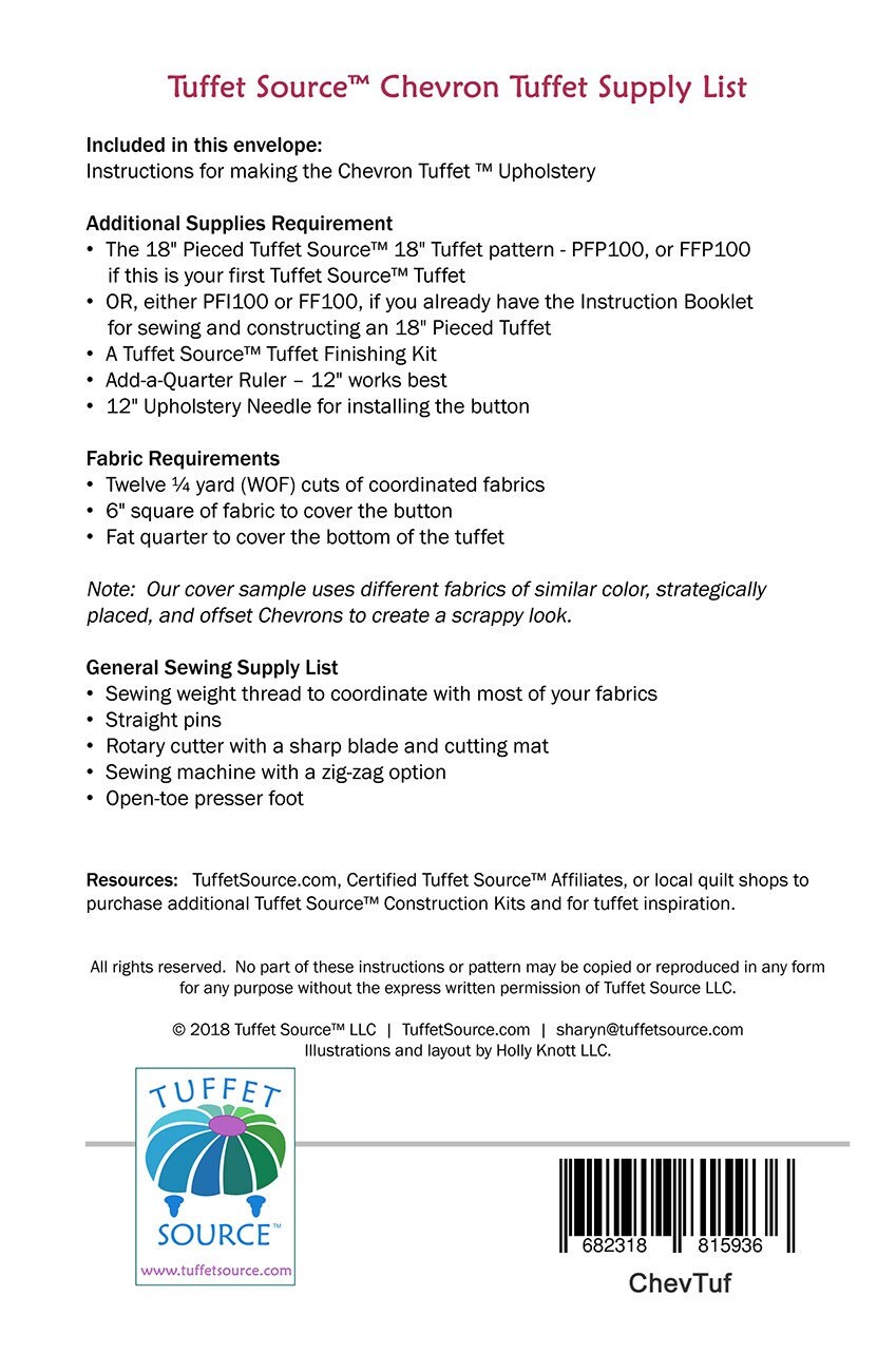 Chevron Tuffet A Companion Pattern from Tuffet Source by Cole, Sharyn - Etsy