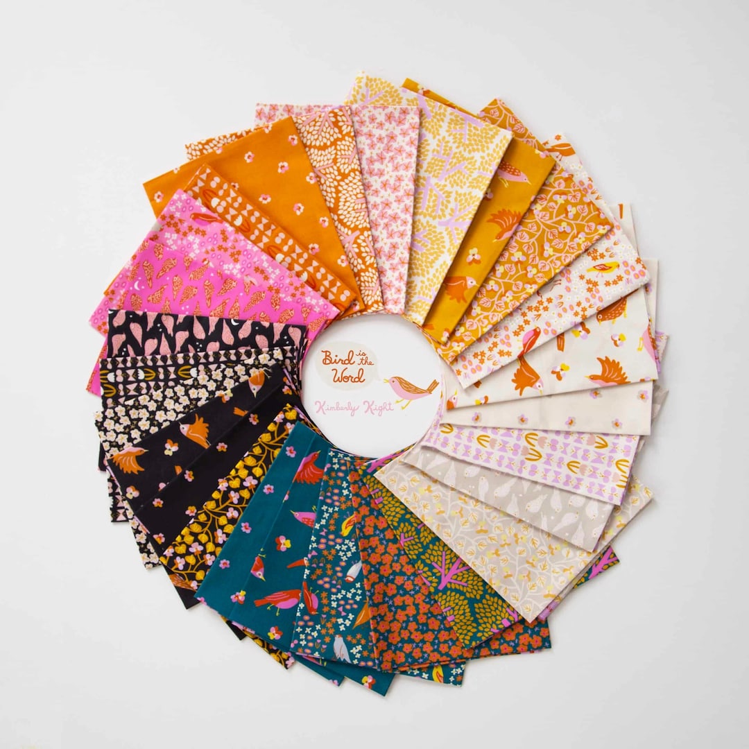 18 Pieces ONLY - Ruby Star Society - Bird is the Word Pre-cut Bundles ...