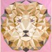 Jungle Abstractions: the Lion by Violet Craft - Quilt Pattern or Quilt ...