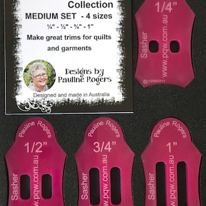 Jelly Roll Sasher Collection Sets - From Pauline's Quilting World ...