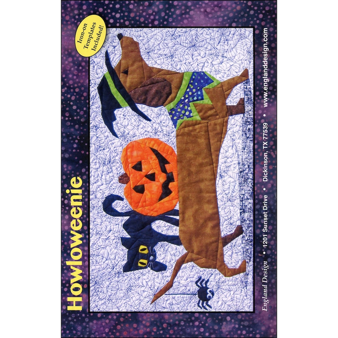Howloweenie Quilt Pattern From by Cynthia England - Etsy