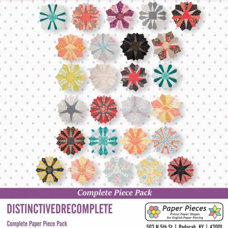 Dresden Paper Pieces - Etsy