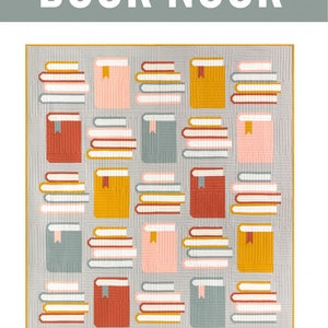 Book Nook Quilt Pattern or Kit - Pen and Paper - Kona Solids - Etsy