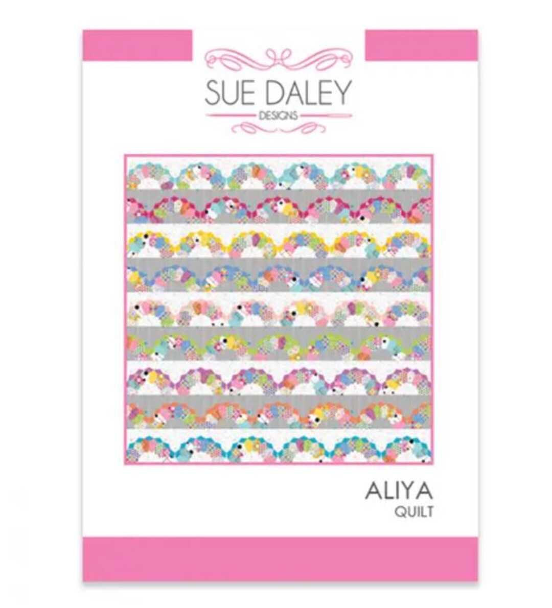 Sue Daley Designs - Aliya Quilt - Quilt Kit Quilt Pattern, Paper Pieces ...