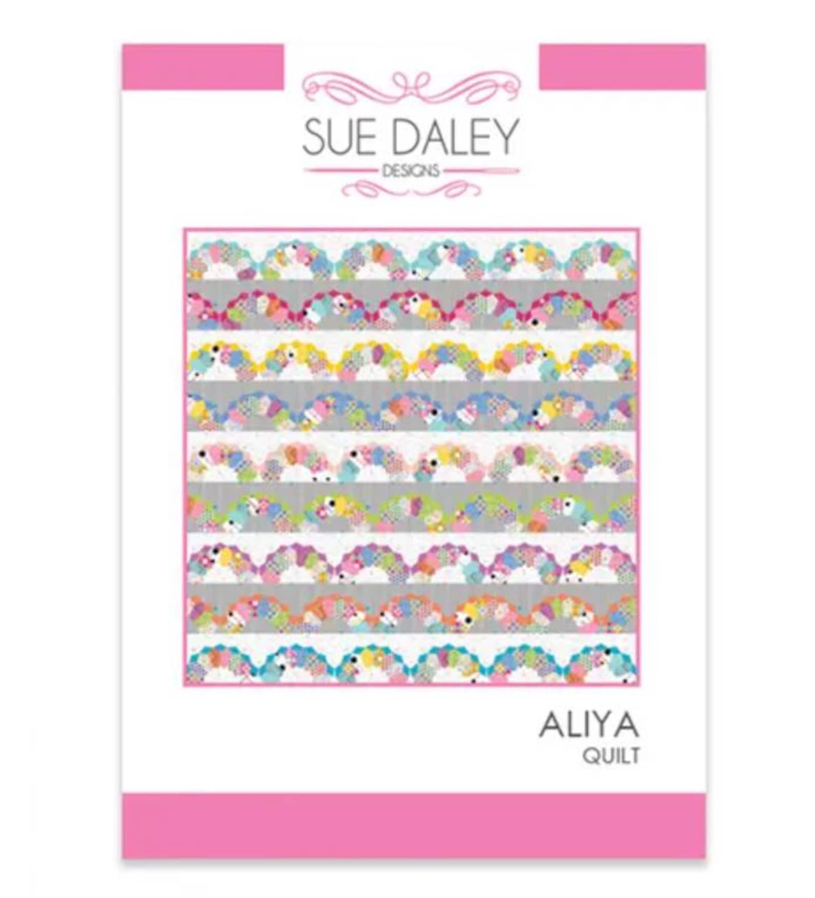 Sue Daley Designs - Aliya Quilt - Quilt Kit Quilt Pattern, Paper Pieces ...