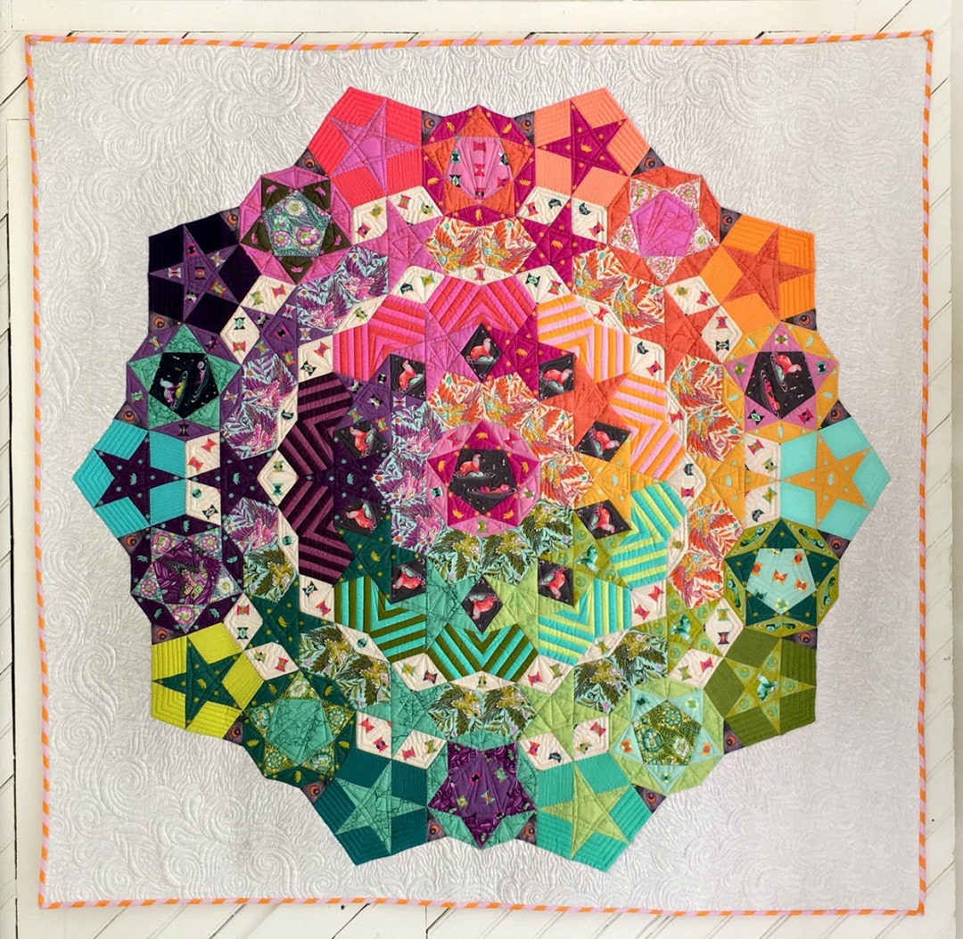 Tula Pink's - Nova Complete Set/papers/acrylic Templates - OPTIONS ...
