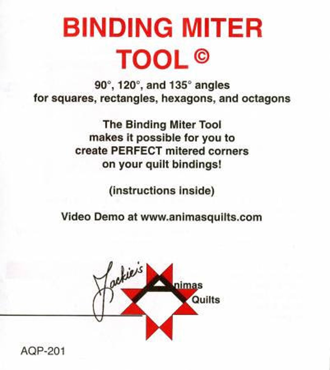 Binding Miter Tool - Etsy