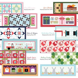 Riley Blake - Table Runner of the Month - Choose a Month! - Etsy