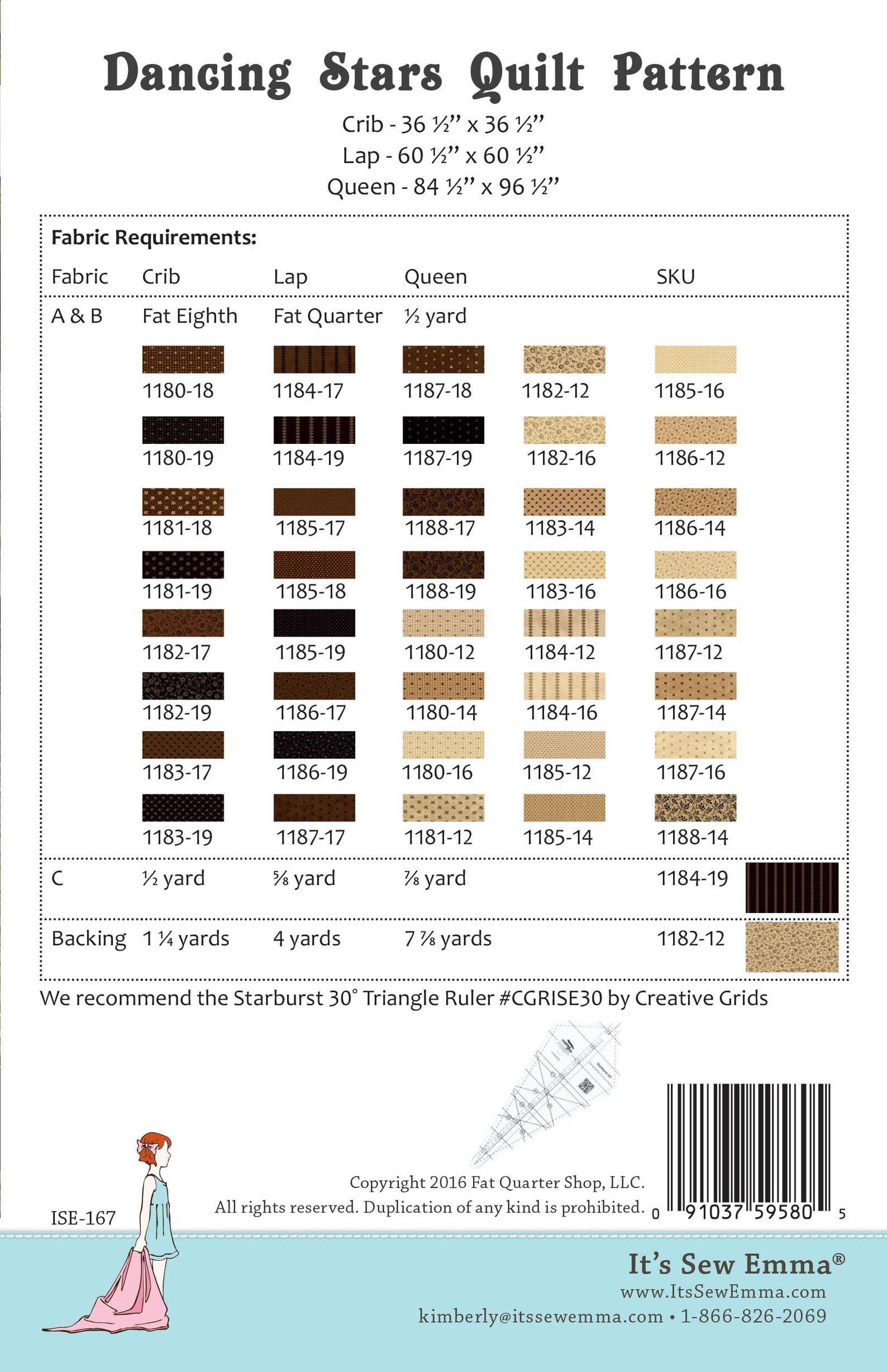 Dancing Stars Quilt Pattern From It's Sew Emma Creative | Etsy