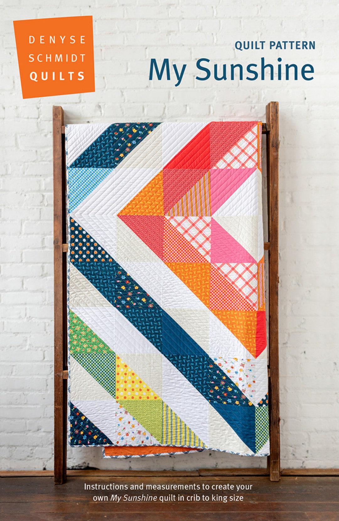 My Sunshine Quilt Pattern - Denyse Schmidt Quilts - Etsy
