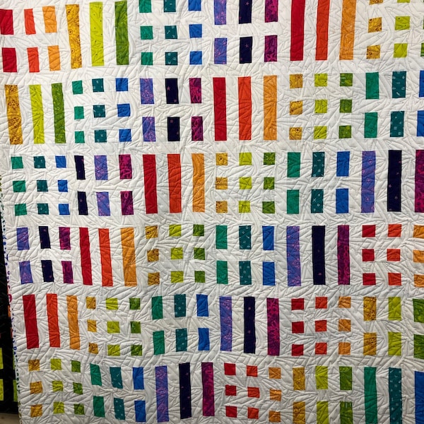 Dot and Dash Quilt Pattern - Etsy