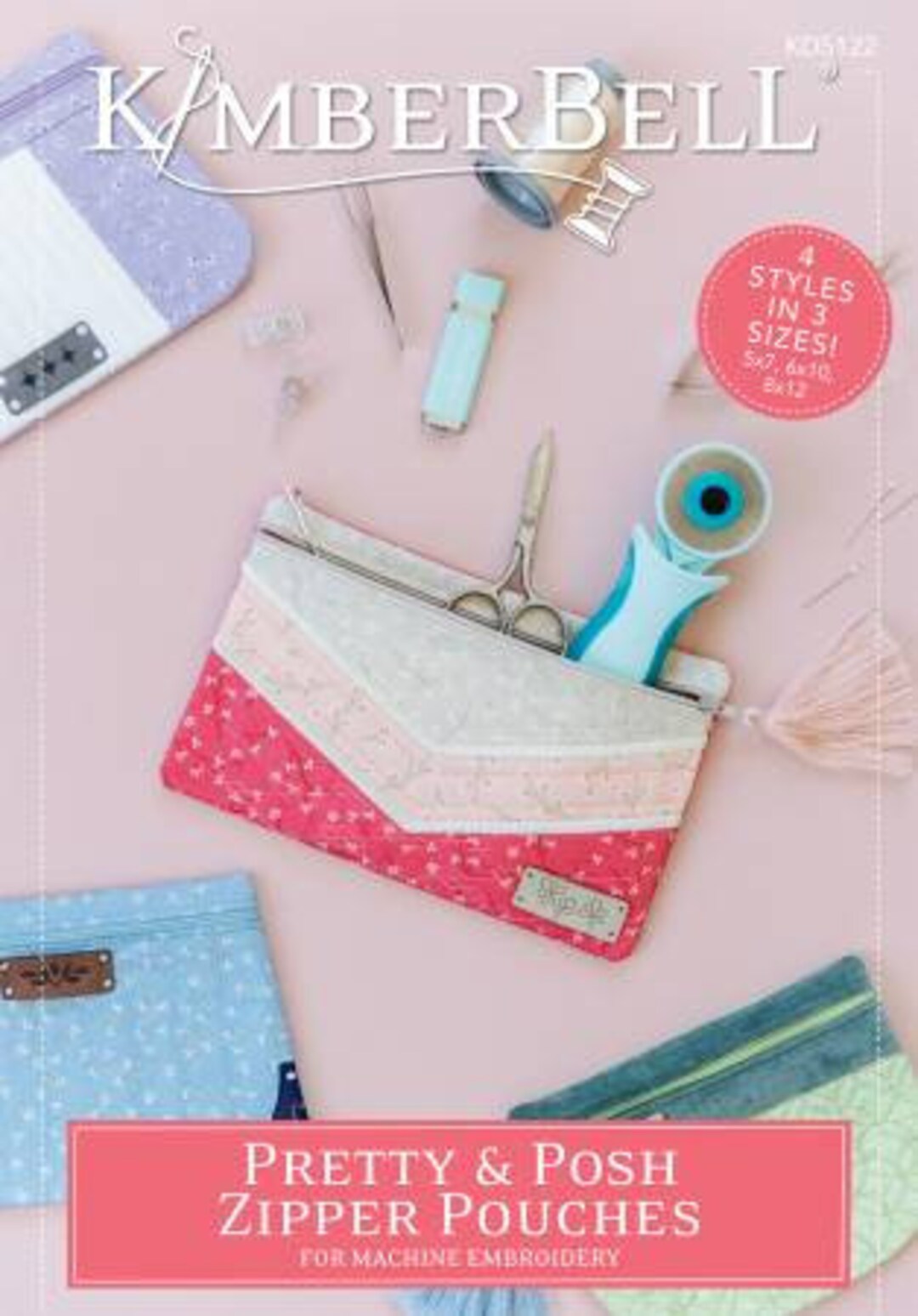 Pretty & Posh Zipper Pouches CD or Embellishment Kit - Etsy