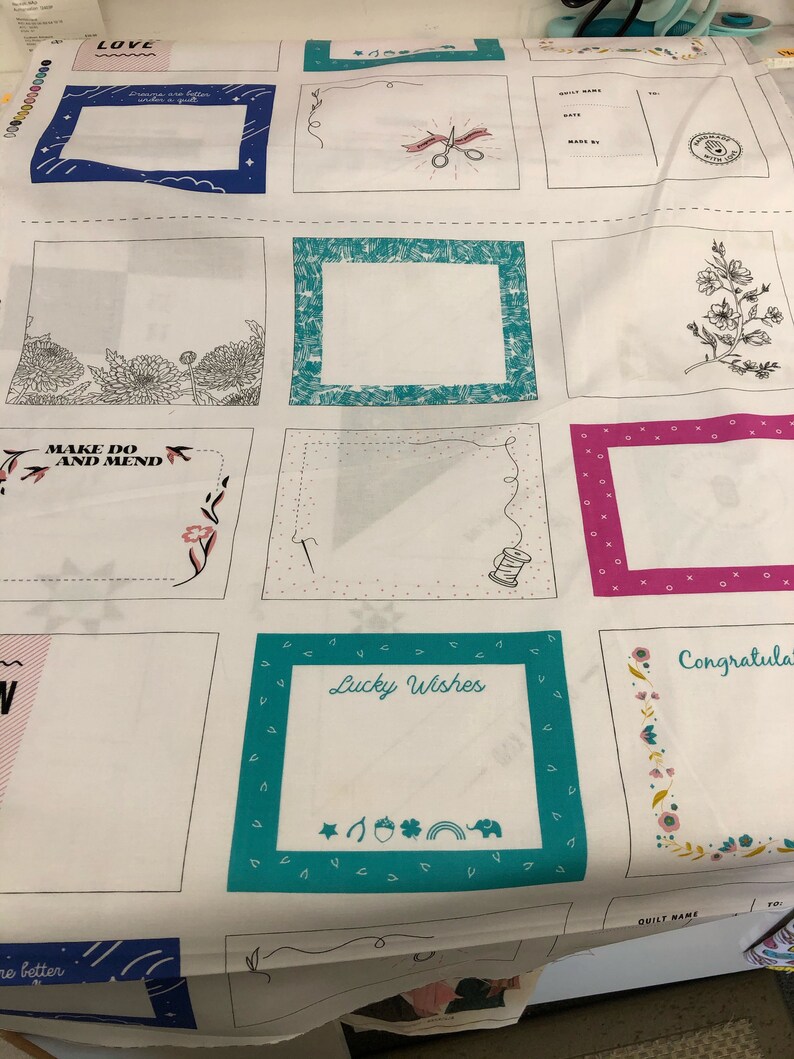 Figo Quilt Label Panel - Etsy