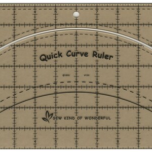 Posh Santa Quilt Pattern by Sew Kind of Wonderful With Mini Quick Curve ...