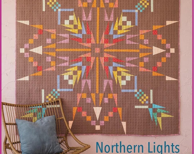 Sew Kind of Wonderful Northern Lights Quilt Pattern #484 Finished Size ...
