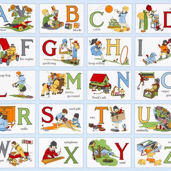 Abc Quilt Panel Book - Etsy