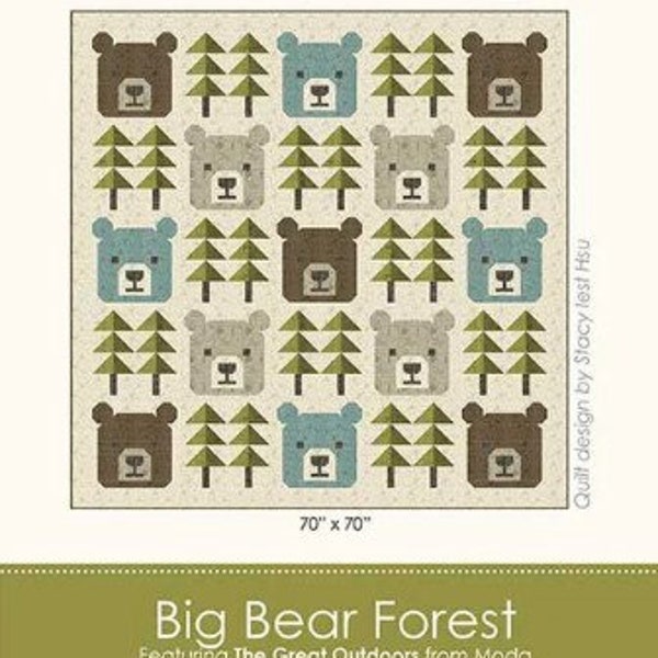 Forest Quilt Pattern - Etsy