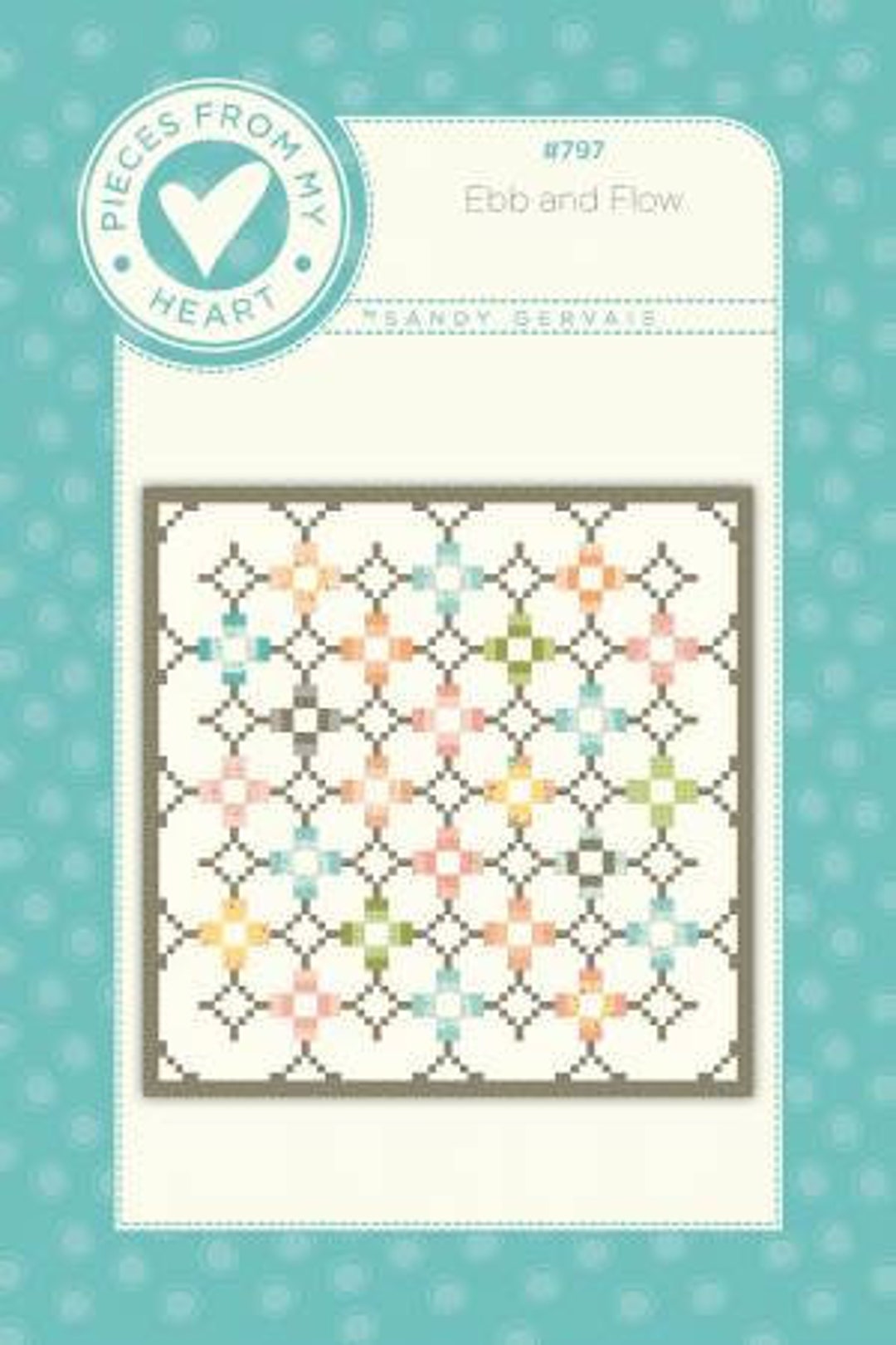 Ebb and Flow Quilt Pattern by Pieces From My Heart - Etsy