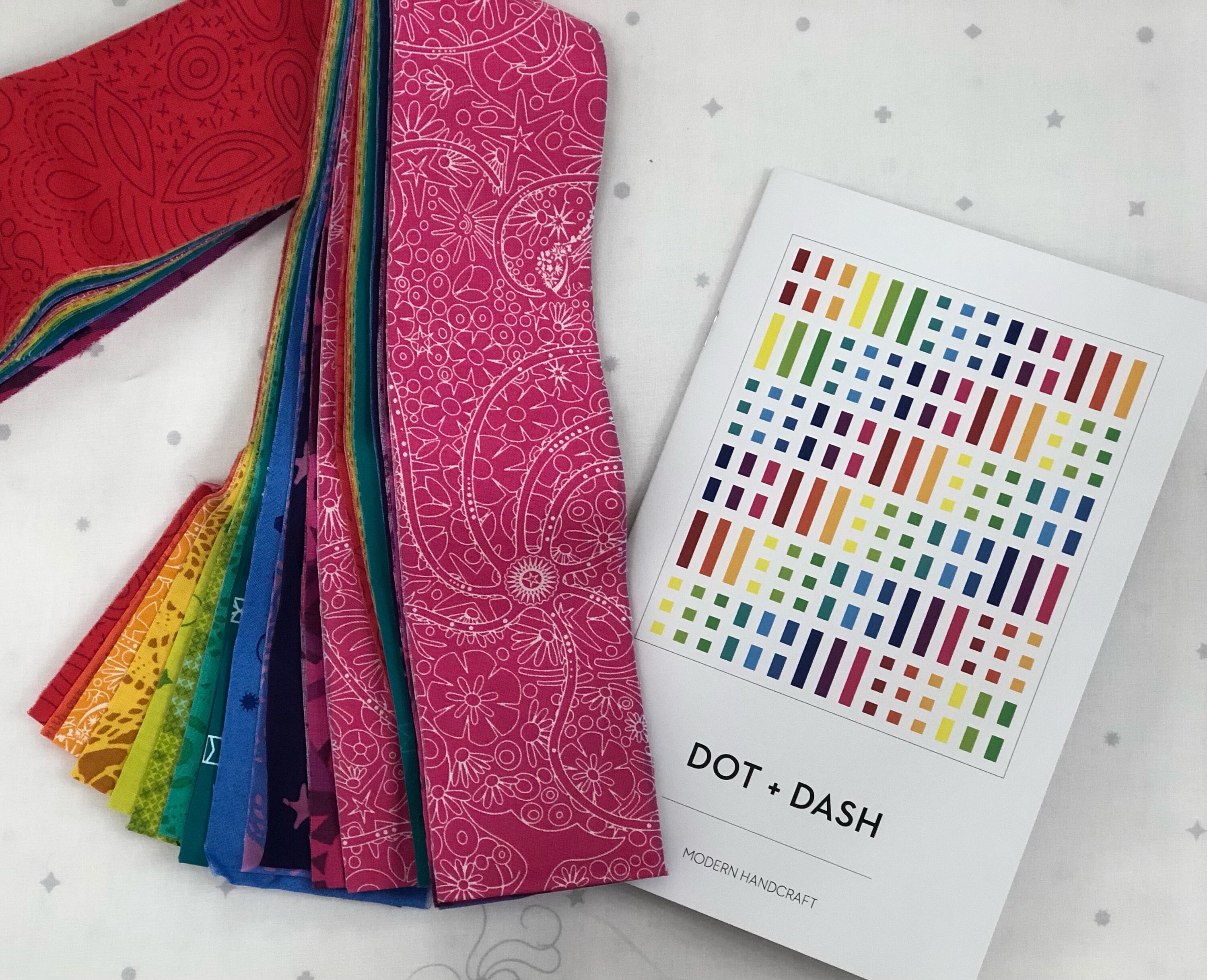 Alison Glass Dot + Dash Quilt Kit - Custom Cut! Throw Size - Etsy