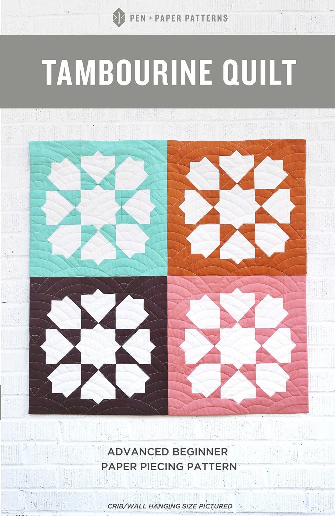 Tambourine Quilt Pattern From Pen & Paper Patterns by Neill, Lindsey - Etsy
