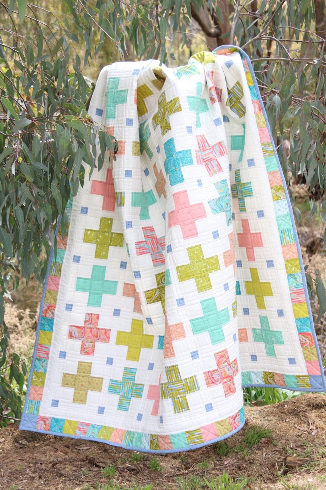 Little Crosses Quilt Pattern by Emma Jean Jansen - Etsy