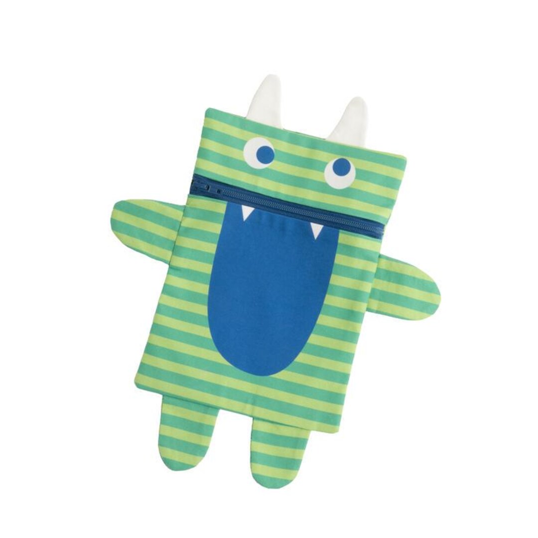 Monster Zipper Pouch Precut by Stacy Iest Hsu - Etsy