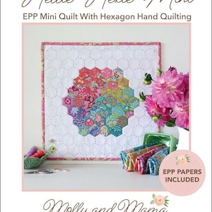 Hettie Hexie Mini Quilt by Molly and Mama From Creative Abundance - Etsy