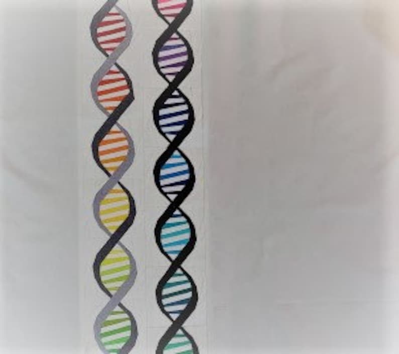 Helix Quilt Pattern or KIT by Flying Parrot Quilts DNA | Etsy