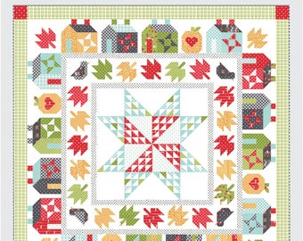 Thimble Blossoms, Quilt Pattern, Flower Girl, Fat Quarter Friendly ...