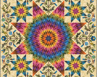 Blue Escape Quilt Pattern- From Laundry Basket Quilts - Edyta Sitar - Etsy