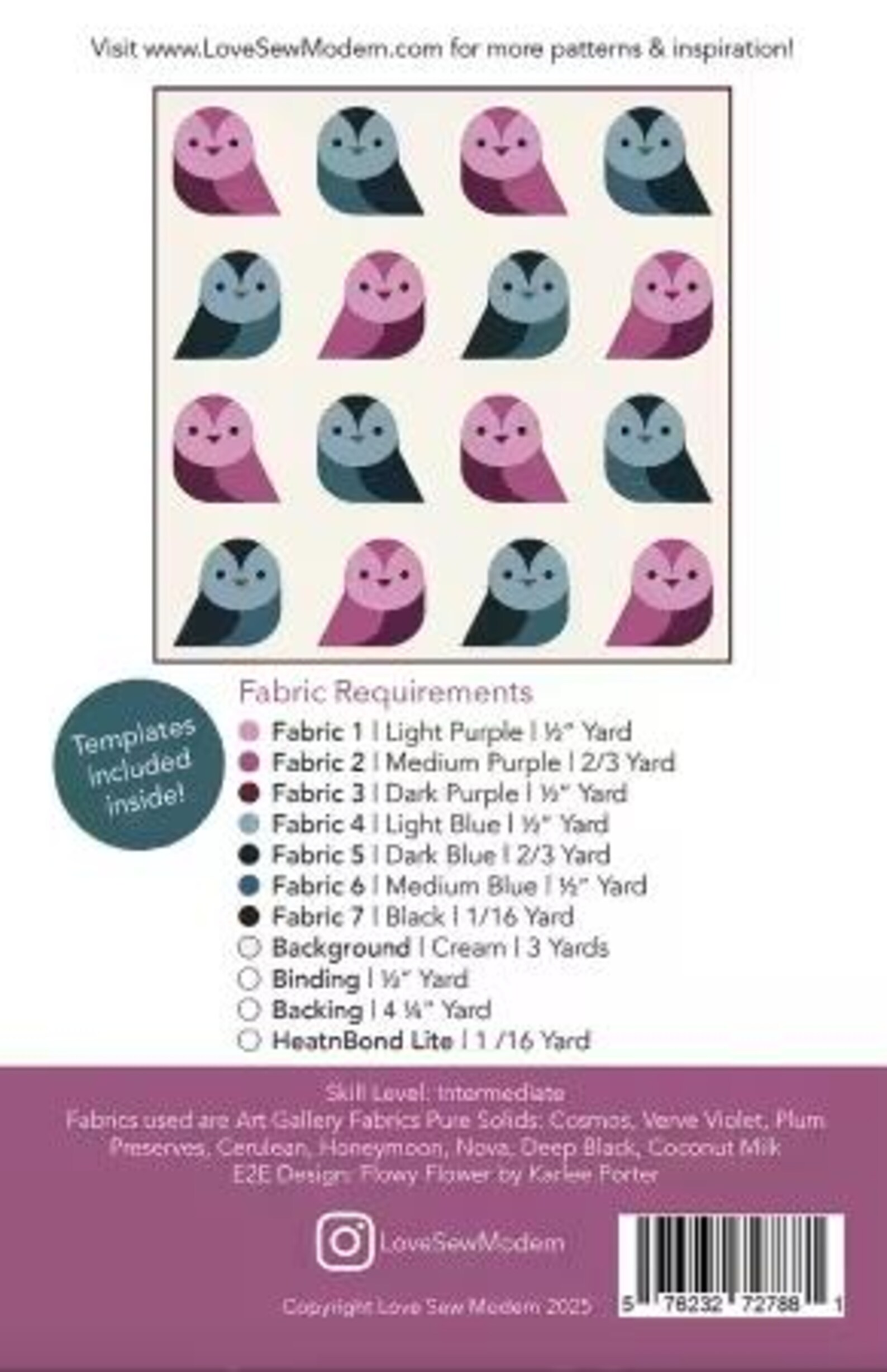 Gizmo Quilt Pattern - Love Sew Modern - Etsy