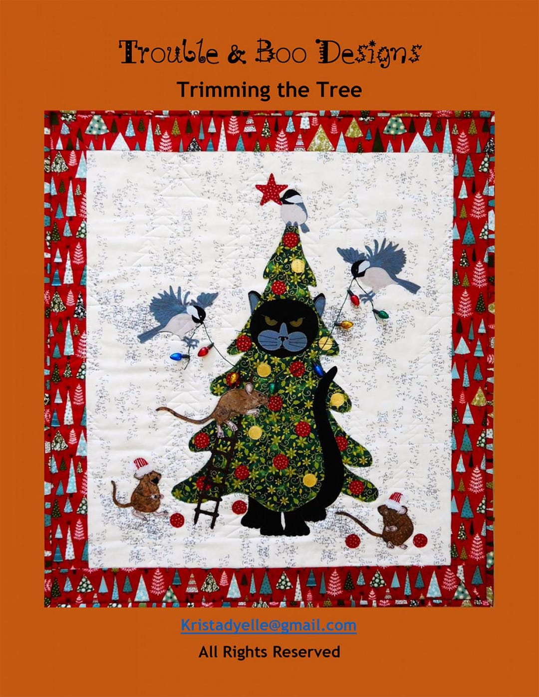 Trouble and Boo Designs - Trimming the Tree - Etsy