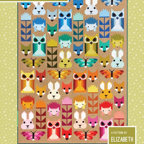 Forest Quilt Pattern - Etsy