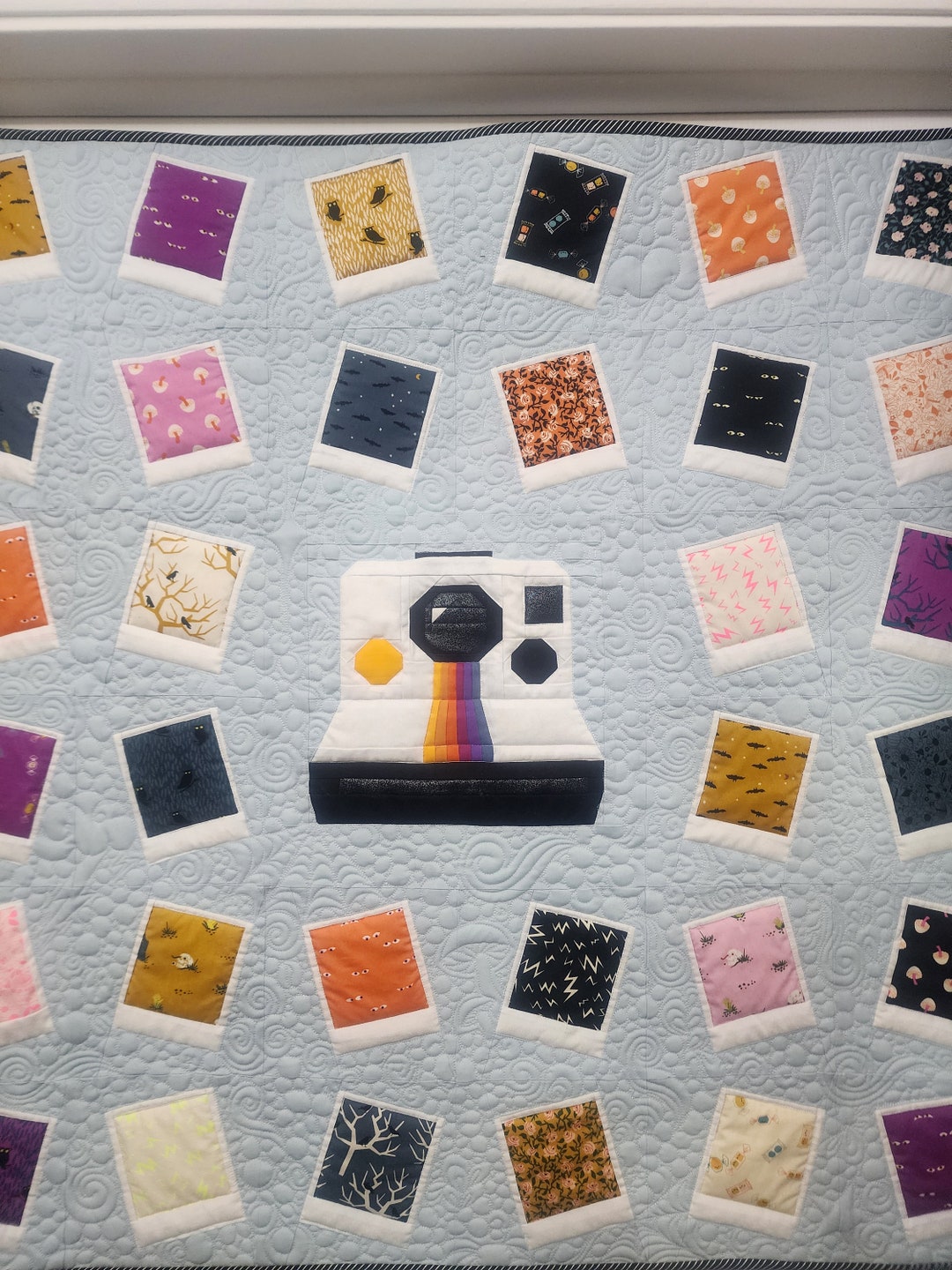 Snapshot - Instant Film Quilt Block and Quilt Pattern - PRINTED - Etsy