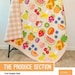 The Produce Section Quilt Pattern From Elizabeth Hartman- OPTIONS - Etsy