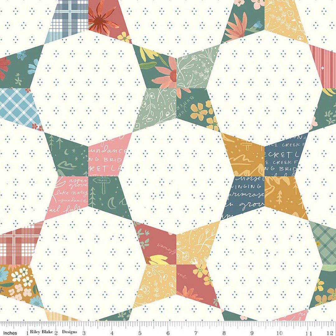 Riley Blake - Amy Smart - Albion - 3 Yard Factory Packaged Wideback ...