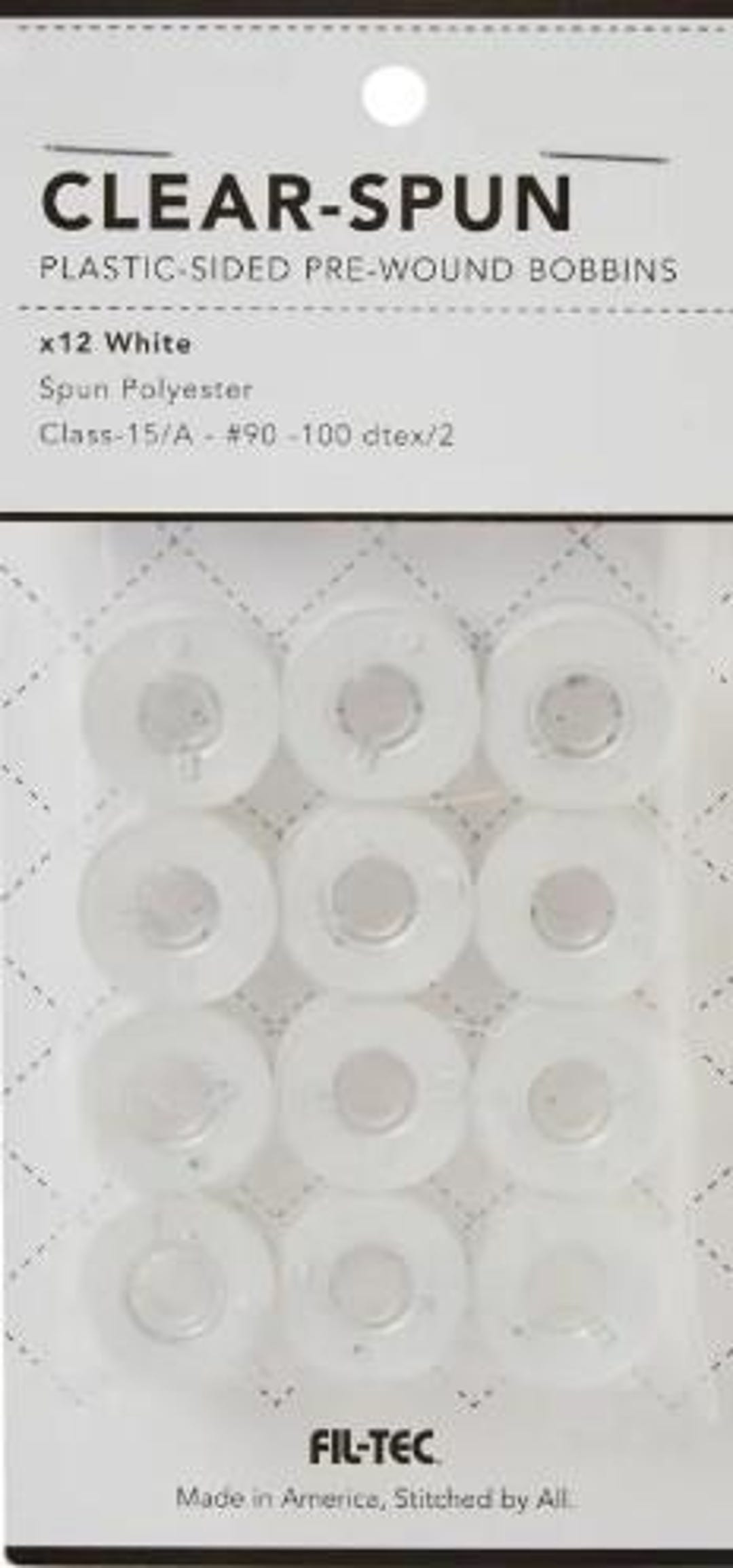 Fil-tec - Clear Spun - 12 Pack - Class 15/A #90 White - Etsy