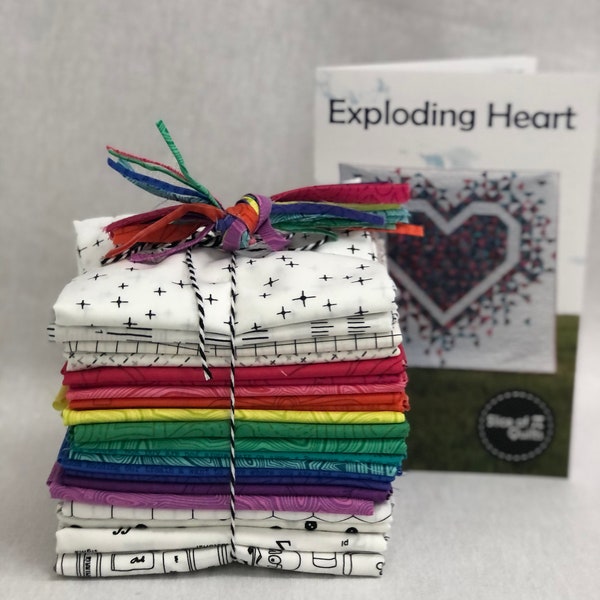 Exploding Heart Quilt Pattern - Etsy