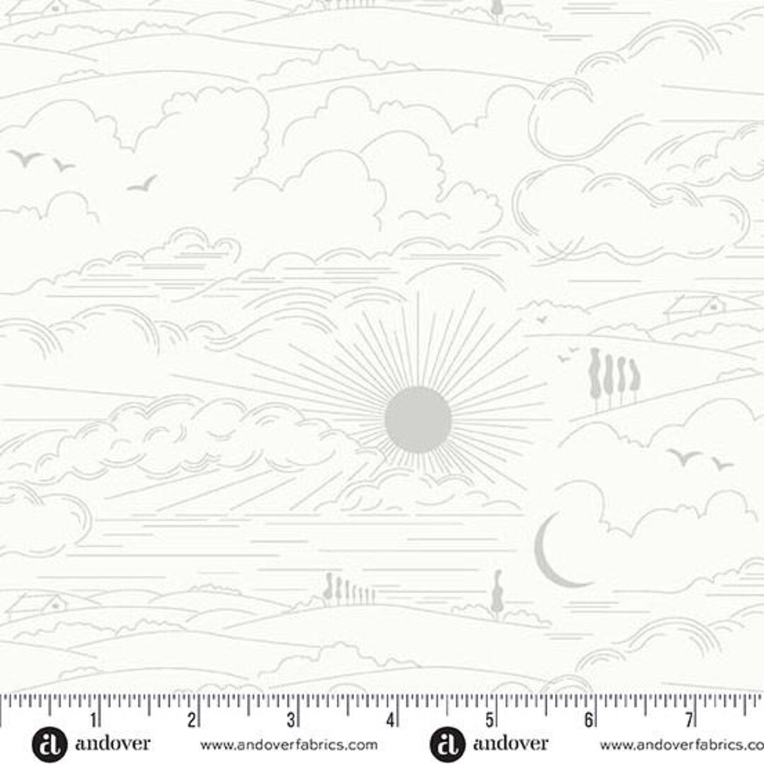 PREORDER - Andover - Alison Glass - Shadow 2026 - Sunrise Dwell Dew - A ...
