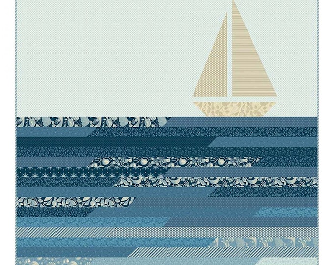 Blue Escape Quilt Pattern- From Laundry Basket Quilts - Edyta Sitar - Etsy