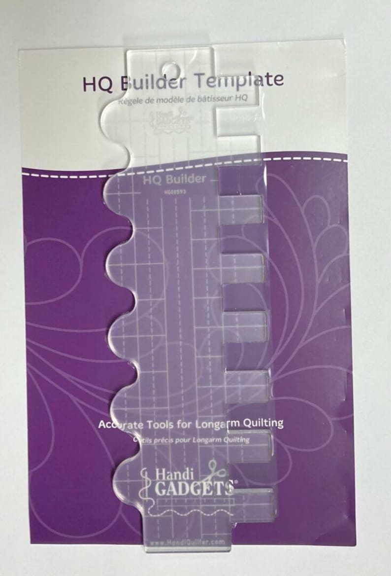 Handi Quilter - HQ - Builder Template - Accurate Tools for Longarm ...