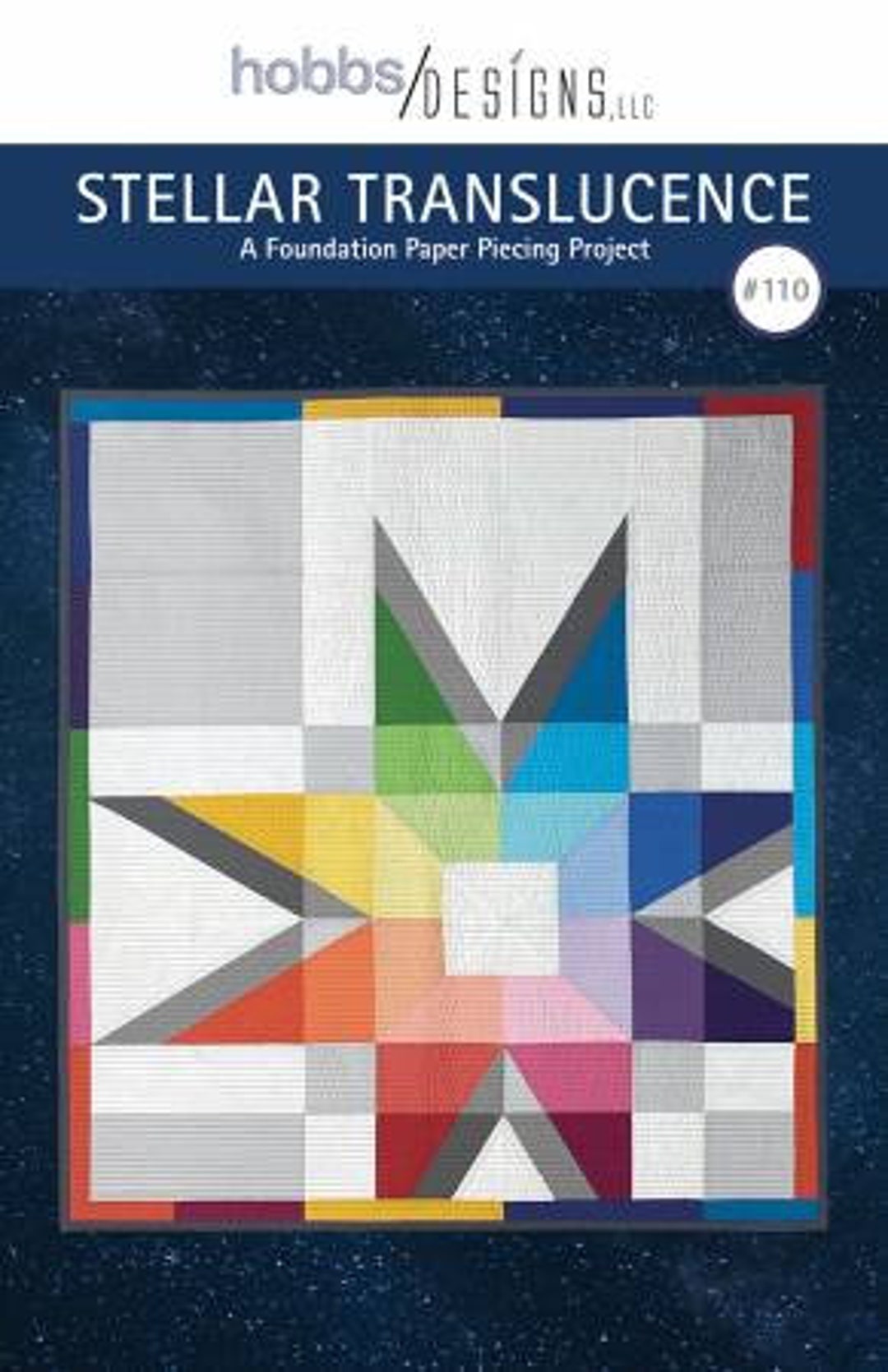 Stellar Translucence Quilt Pattern by Hobbs Designs - Etsy