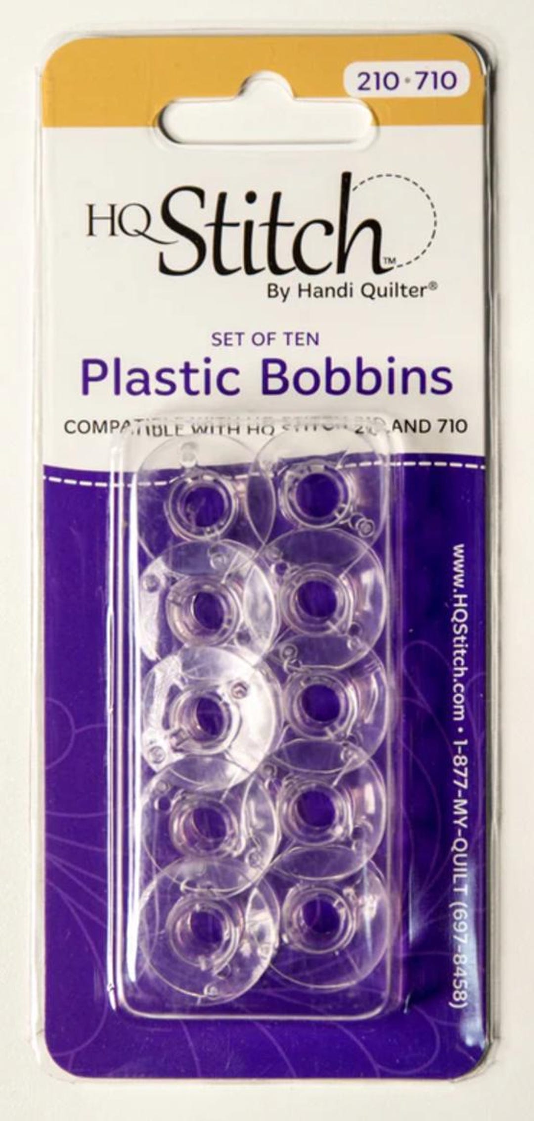 Handi Quilter - HQ Stitch - Set of Ten Plastic Bobbins - SG00015 - Etsy