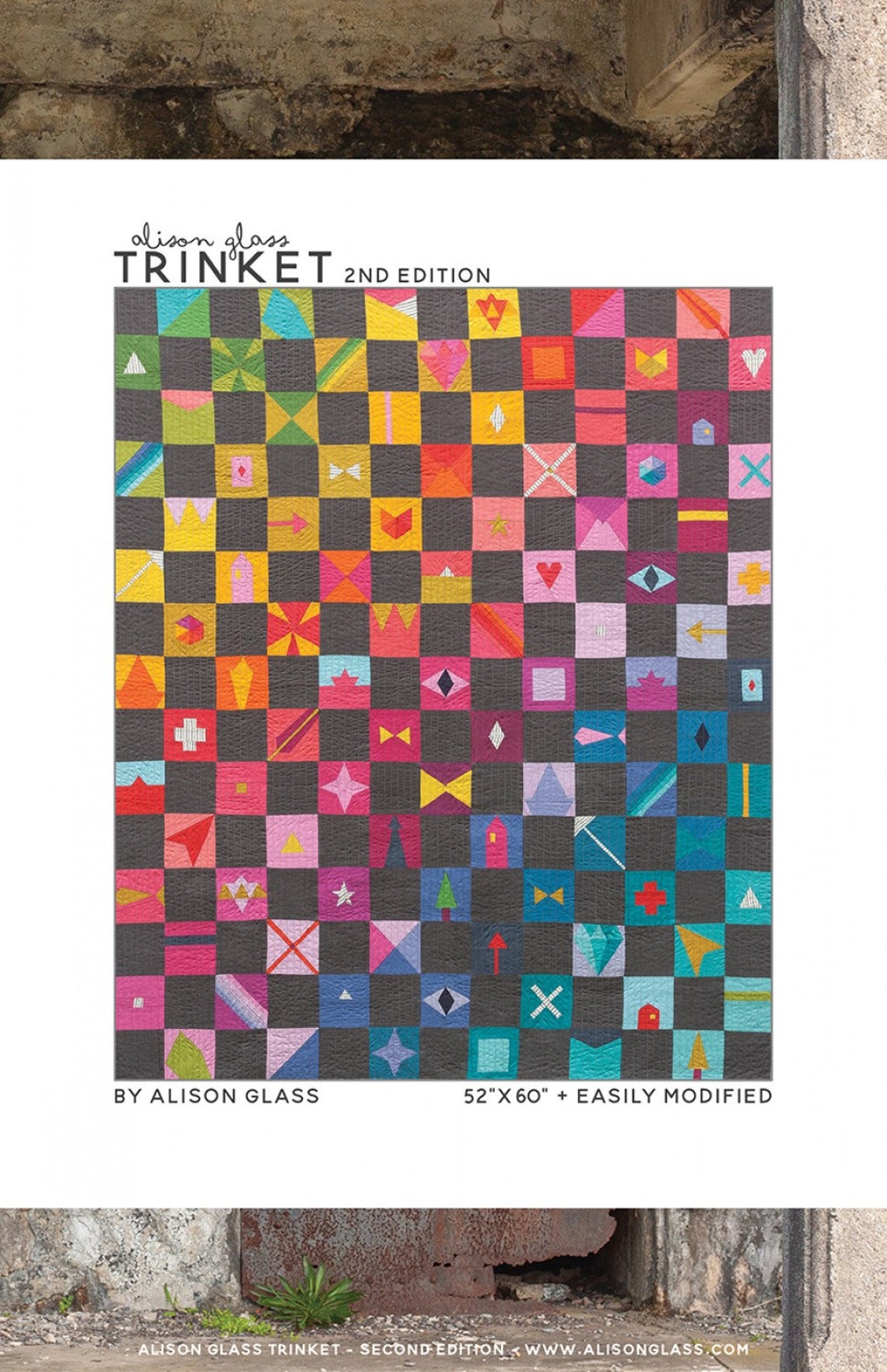 Trinket Quilt Pattern 2.0 Printed by Alison Glass - Starts Shipping ...