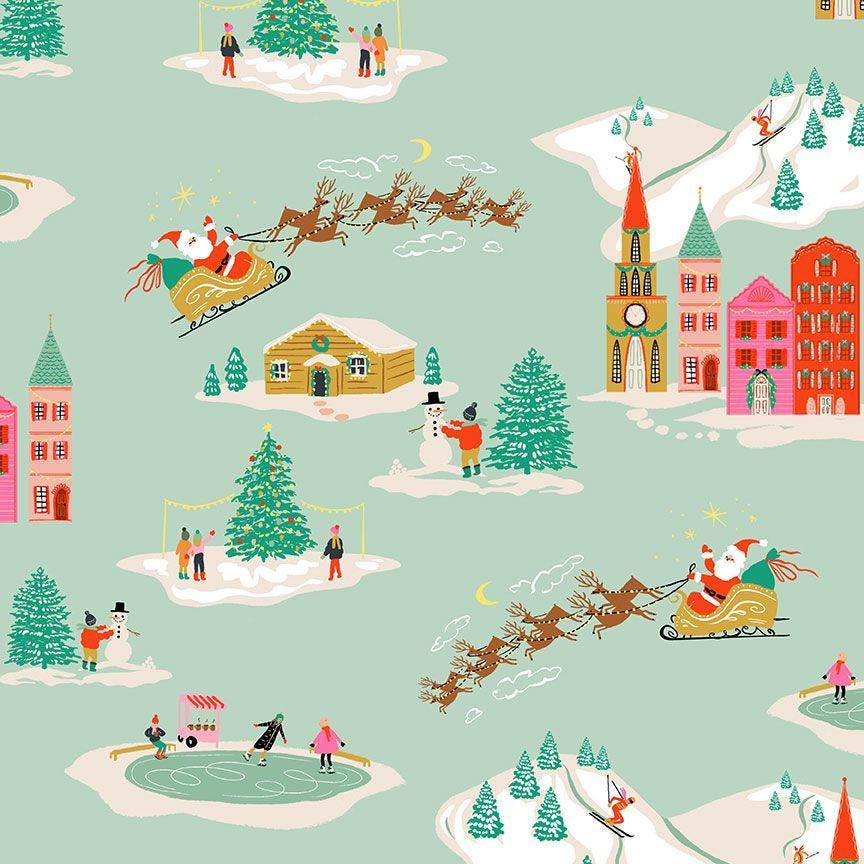 Dear Stella - Holly Jolly - Holiday Toile - STELLA-DFG3188 - Etsy