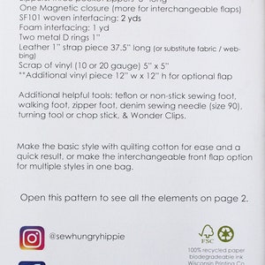 Coffee House Bag Sewing Pattern - Etsy